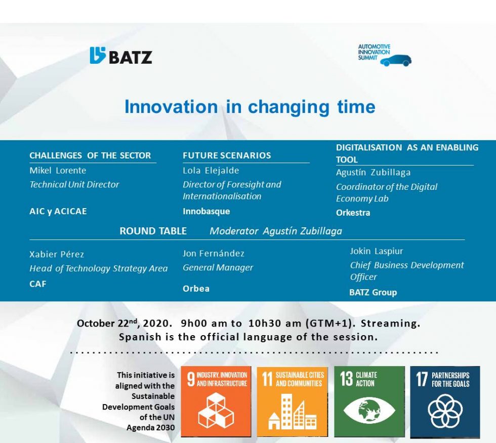 Innovation in changing times - Batz